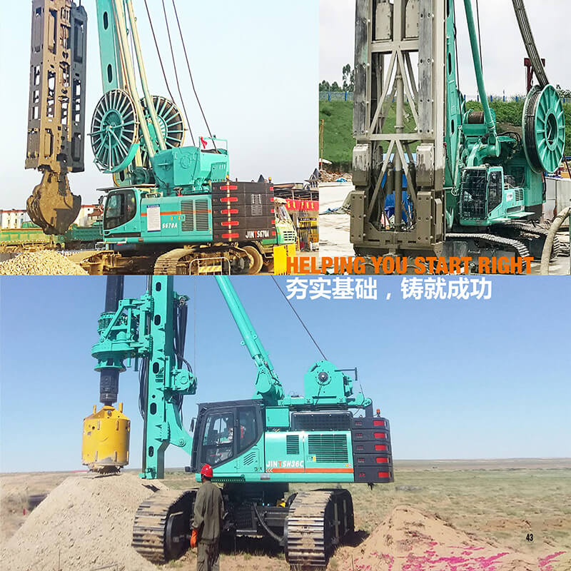 Hydraulic Diaphragm Wall Grab Trench Cutter & Hydraulic Cutting And ...