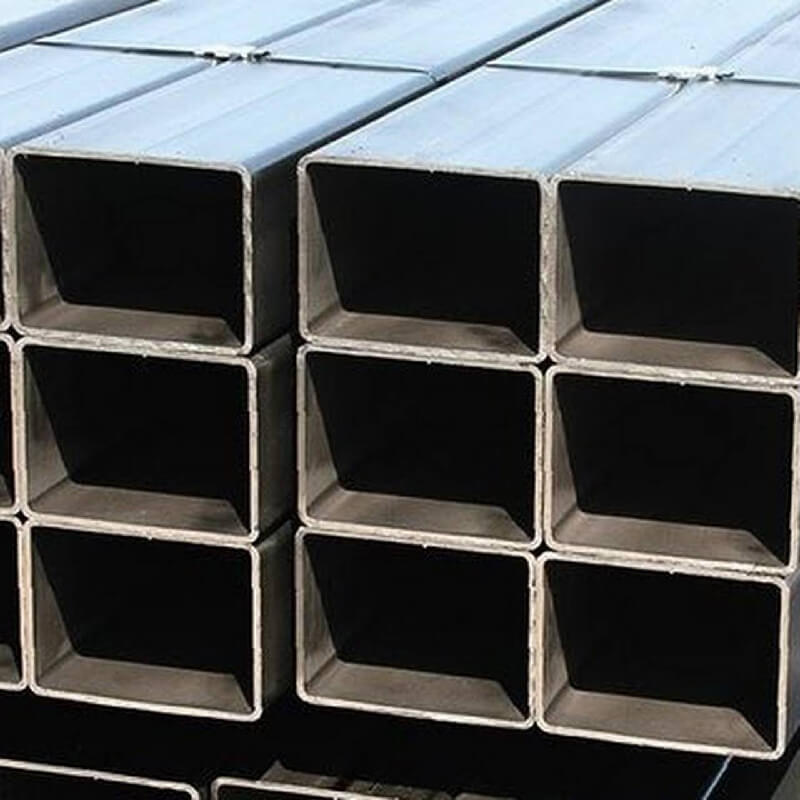 MS Black Rectangular Hollow Sections/pipes, steel square pipes,steel ...