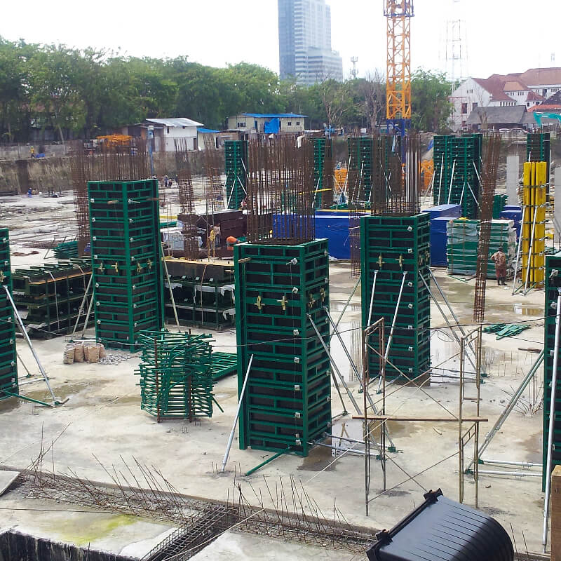 Scaffolding and formwork syste heavy duty steel panel systems wall ...