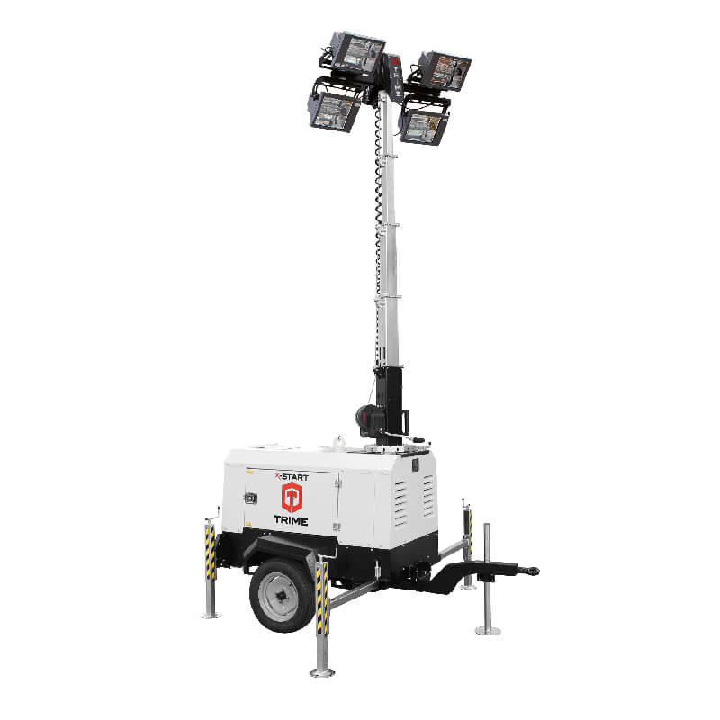 Outdoor Metal Halide Tower lights 4*1000W site Engineering lights ...