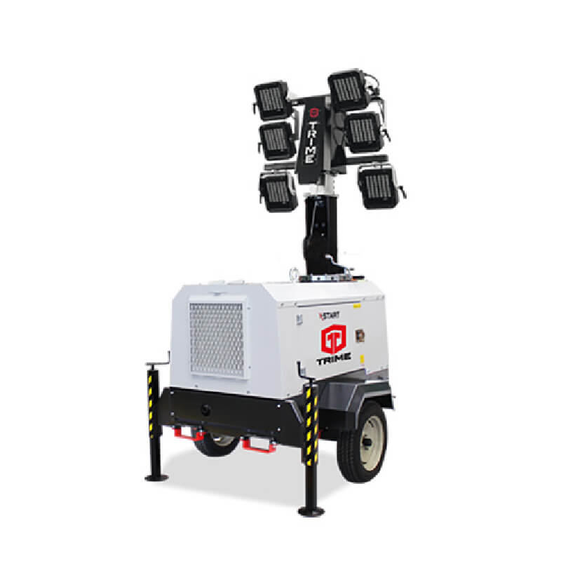 Outdoor LED Tower lights X-START 6*150W With Manual Mast site ...