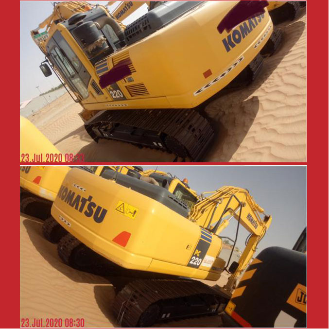 Komatsu Excavator PC220-8 Working Hour 3500, Sinopro - Sourcing ...