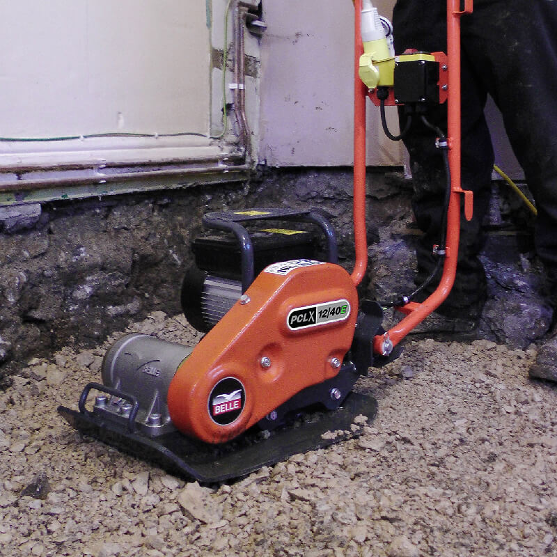 Lightweight Electric Plate Compactor PCLX 12/40E concrete machinery ...