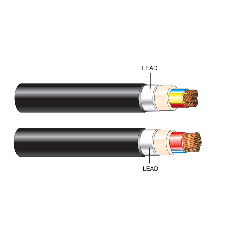 Low Voltage Lead Sheathed Cables Un-Armoured 3-Core Lead Sheathed Cable ...