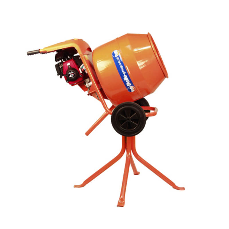 Compact tip up professional mixers Minimix 150 concrete tip-up mixers ...