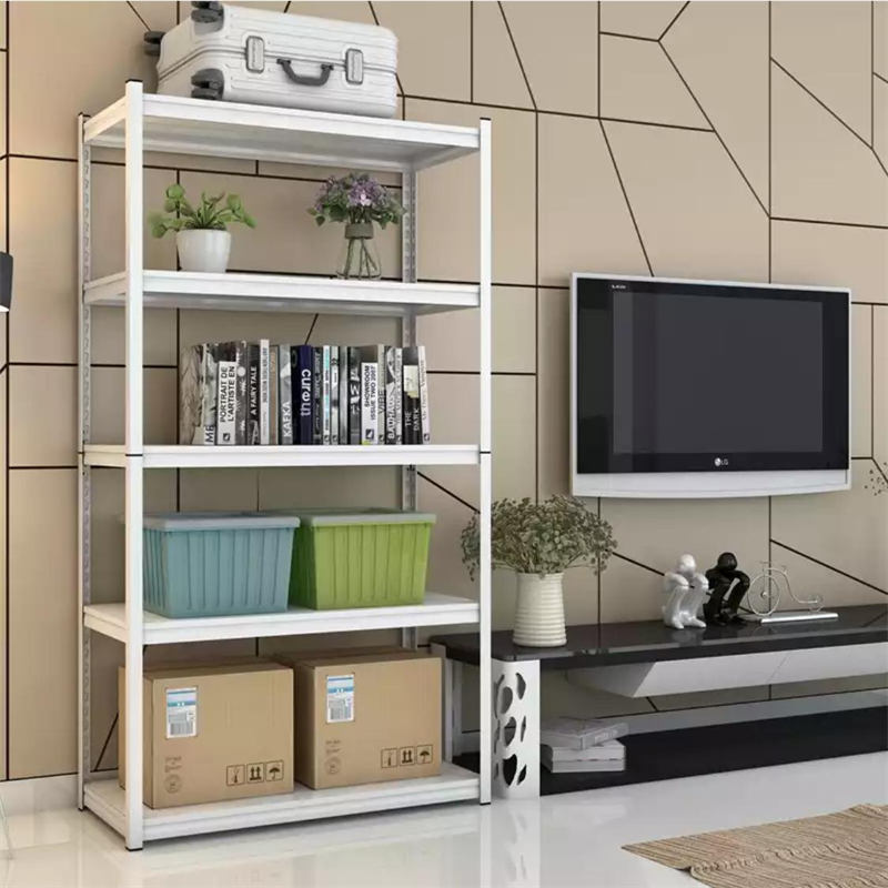 NO Screw White Shelf/Rack 120 X 45 X 180 CM （5 Levels）, Sinopro ...
