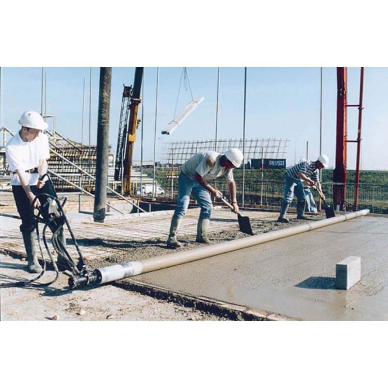 High performance 'Spinning' concrete Screed Roller Striker concreting ...