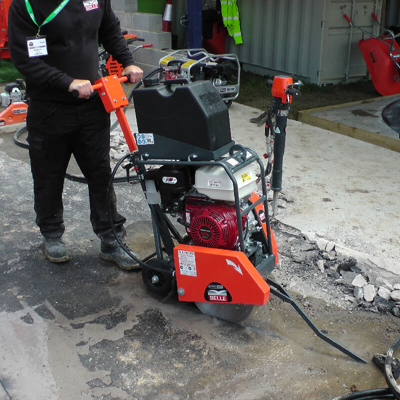 Floor Saw 350mm Compact 350 X Concrete floor cutting machines, Sinopro ...