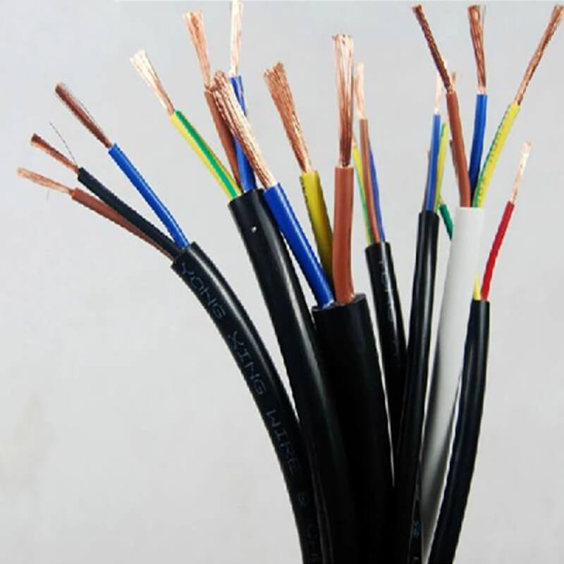 PVC Insulated PVC Sheathed cables 380 Volts NYIFY (Flat twin, Three ...