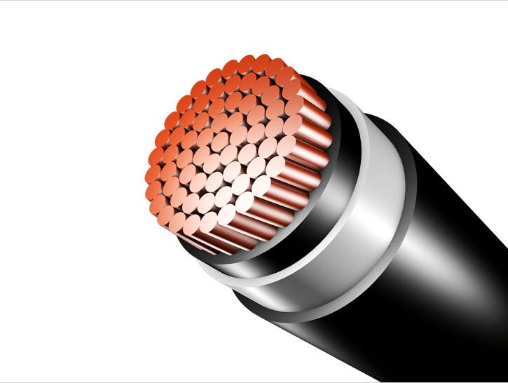 Low Voltage Lead Sheathed Armoured 4 Core Lead Sheathed Cable Copper ...