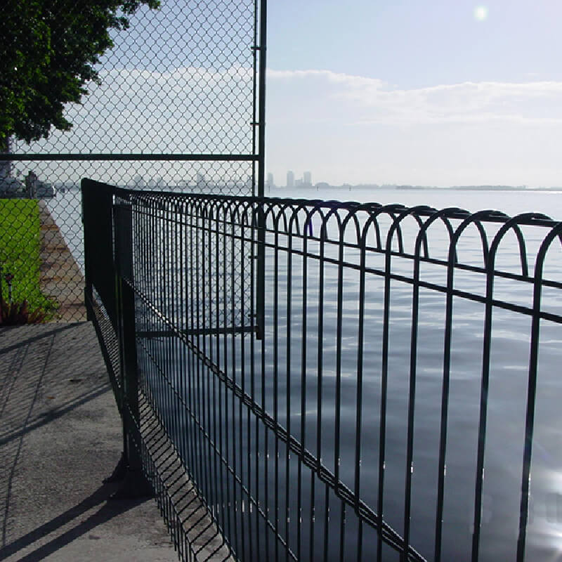 Fencing Guard fence with double end wire Frame guard fence Triangle ...