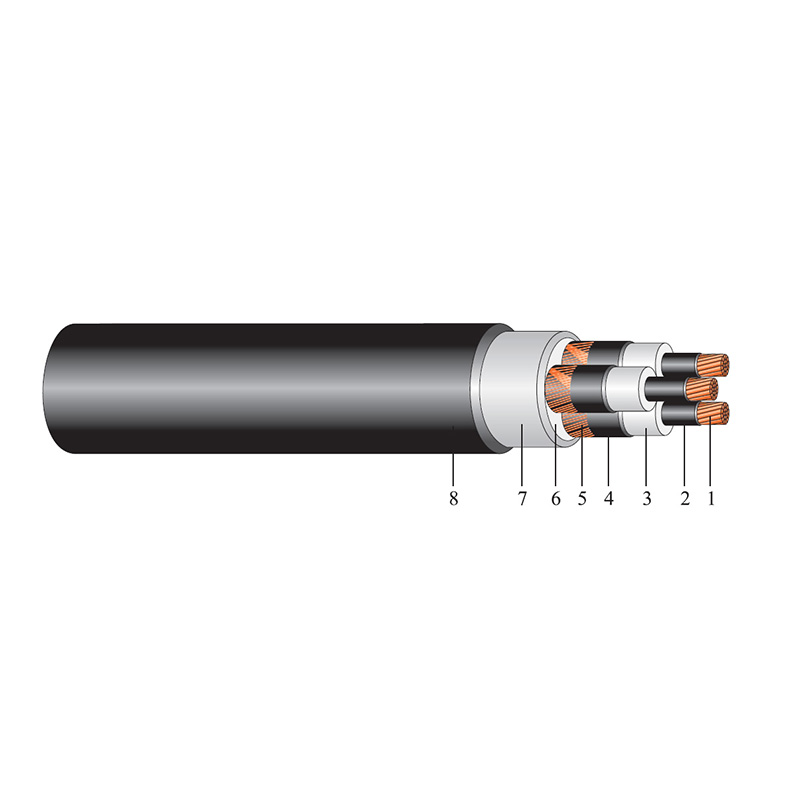 Medium Voltage (MV) Cables unarmoured three core cables Uo/U(UM)=6/10 ...