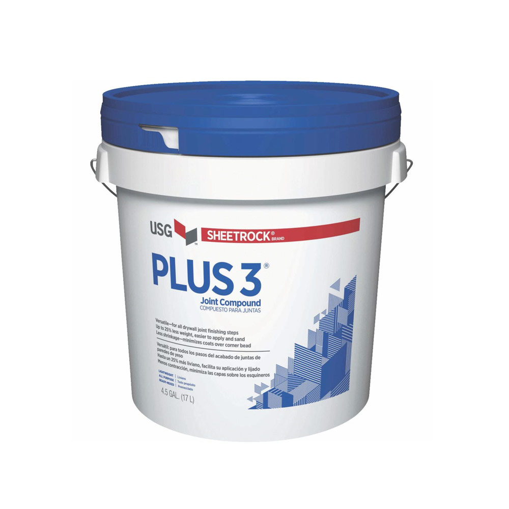 US Gypsum 380285 4.5 Gallon Plus 3 Lightweight Ready Mix Wallboard ...