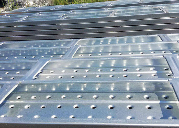 Scaffolding Galvanized/painted Steel Plank, Sinopro - Sourcing ...