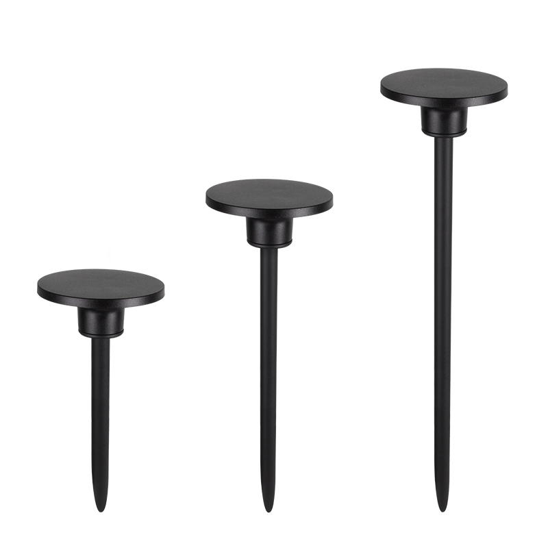 LED PC Diffuser Outdoor Lamp Mushroom Stand Bollard Lighting Post Spike ...