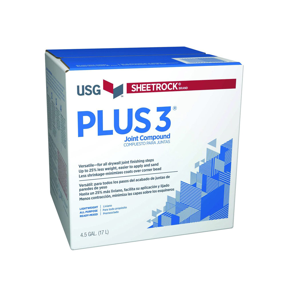 US Gypsum 380285 4.5 Gallon Plus 3 Lightweight Ready Mix Wallboard ...