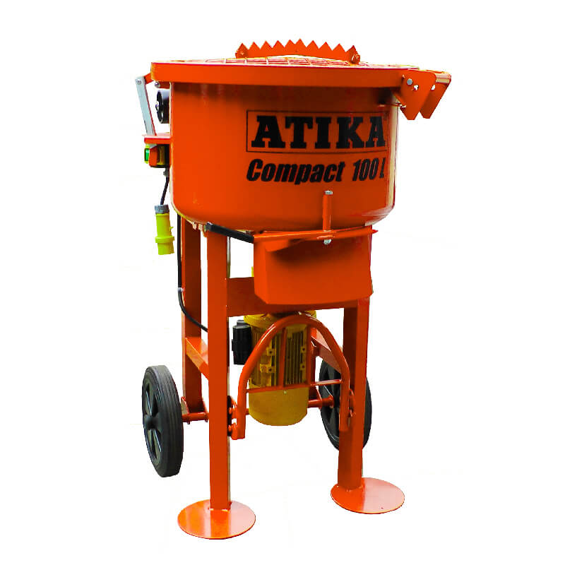 Compact 100 Multi-purpose 100 litre Pan Mixer concrete mixer, Sinopro ...