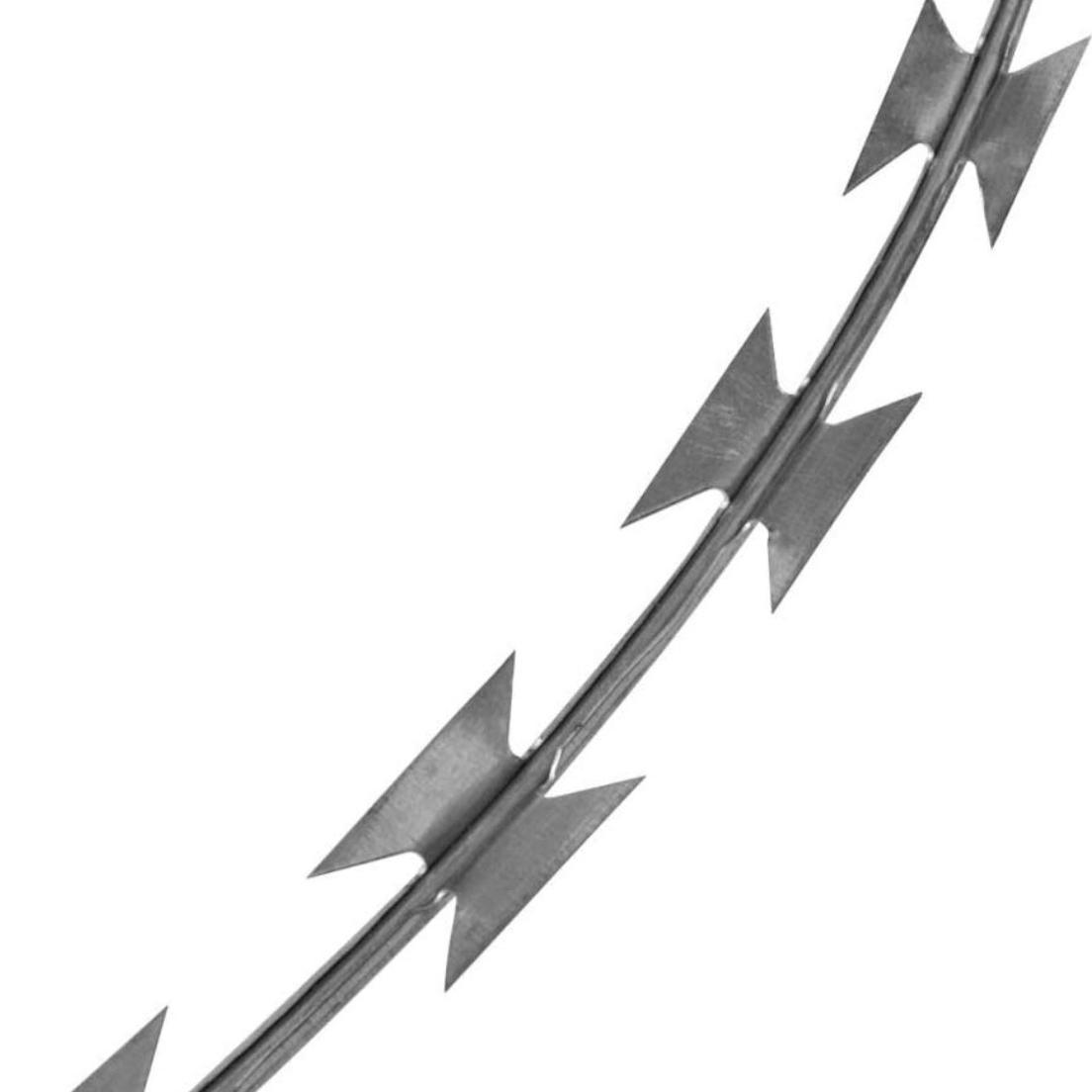 BTO-22 Hot Dip Galvanized Razor Wire 980MM X 10KG, Sinopro - Sourcing ...